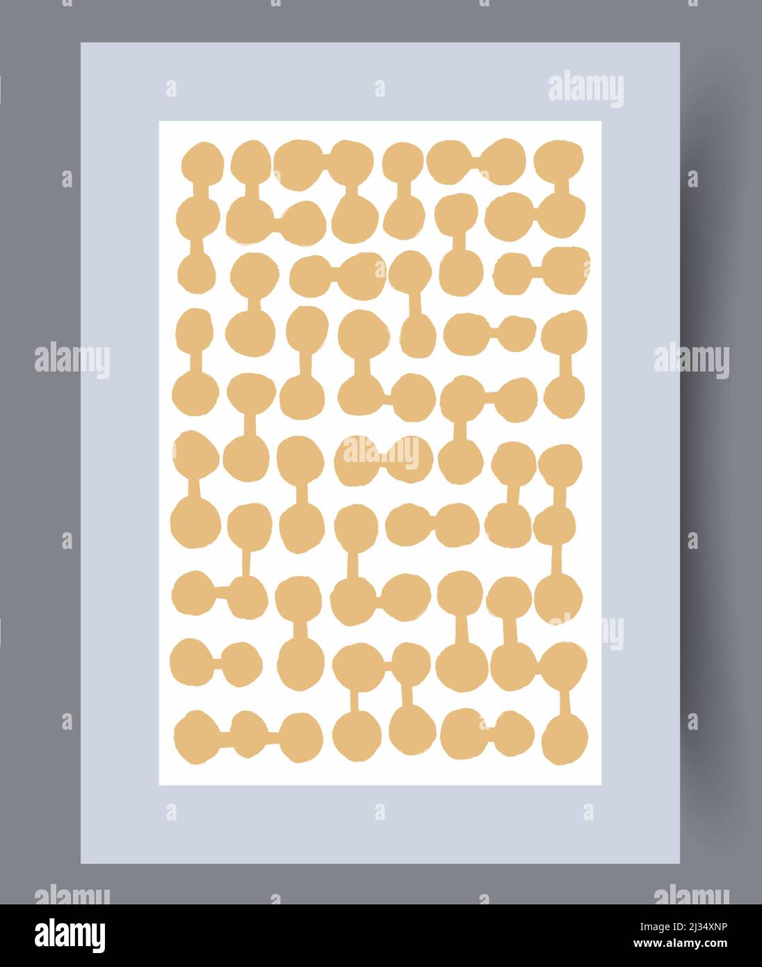 Printable wall art vector poster set vector Stock Vector Image & Art ...