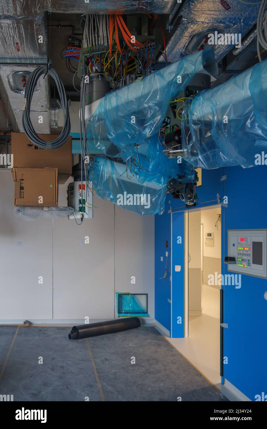in the new operating room building in a hospital there is a lot of ...