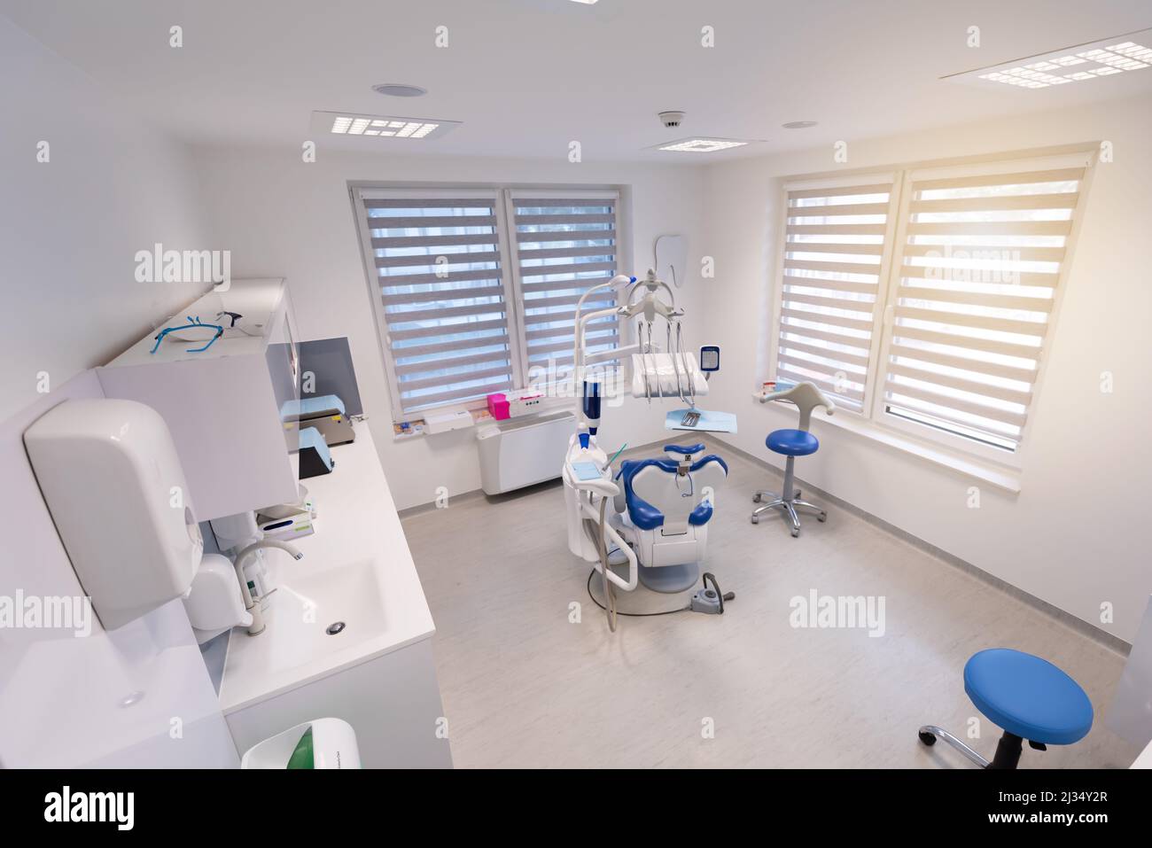 Interior of new modern dental clinic office Stock Photo - Alamy
