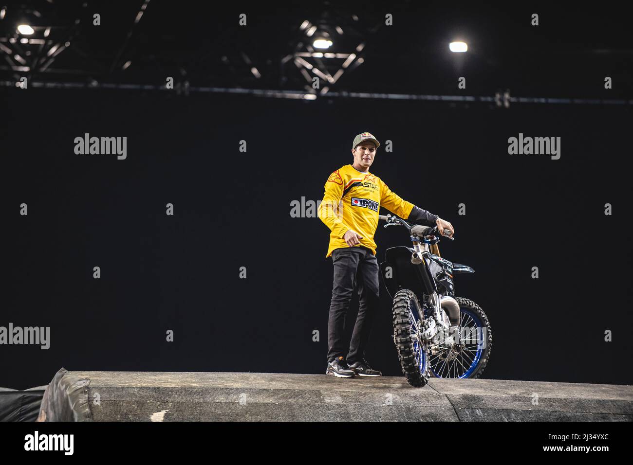Tom Pages honored at the Pamplona Freestyle (Spain) in 2022 Stock Photo ...
