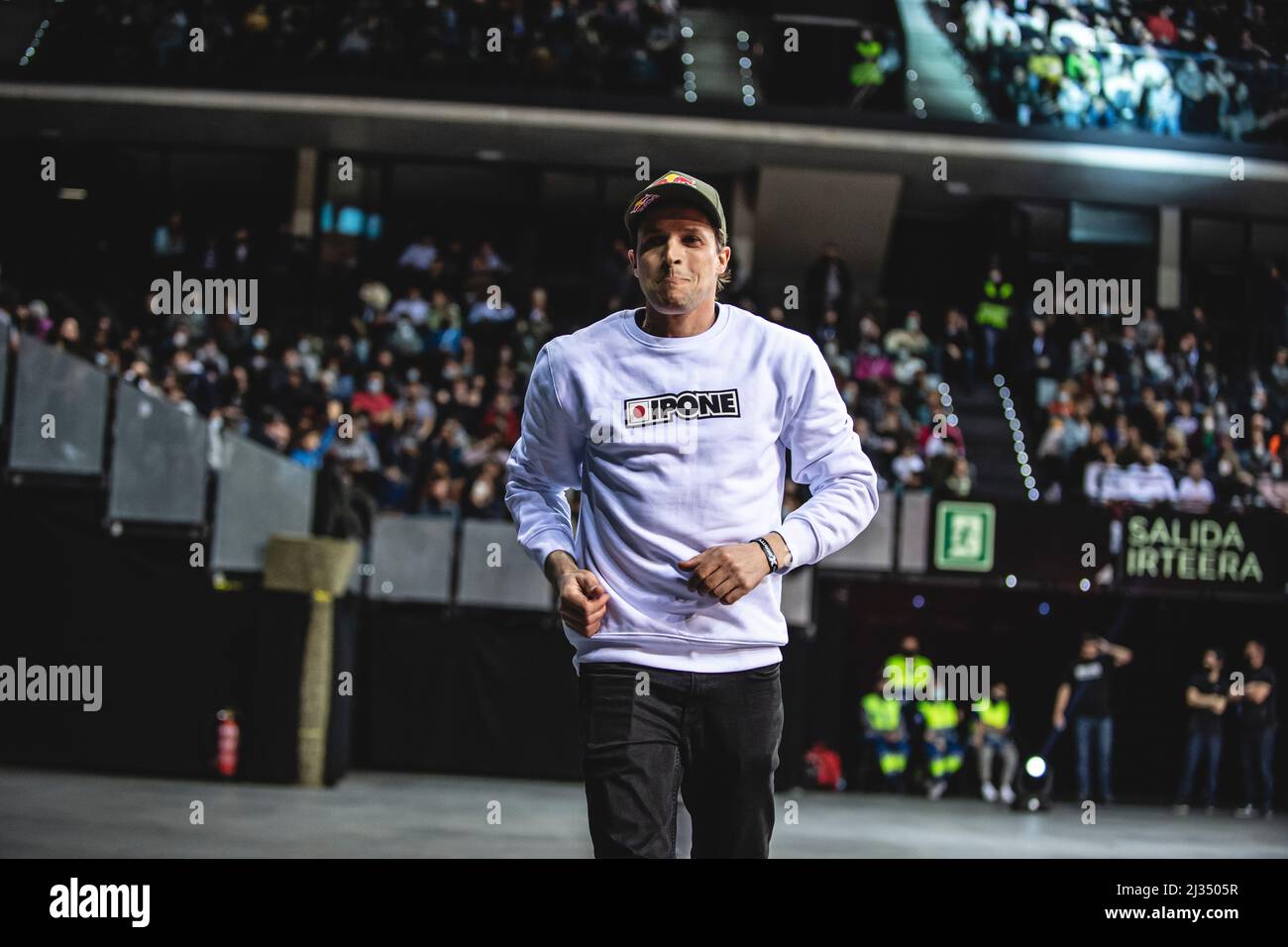 Tom Pages honored at the Pamplona Freestyle (Spain) in 2022 Stock Photo ...