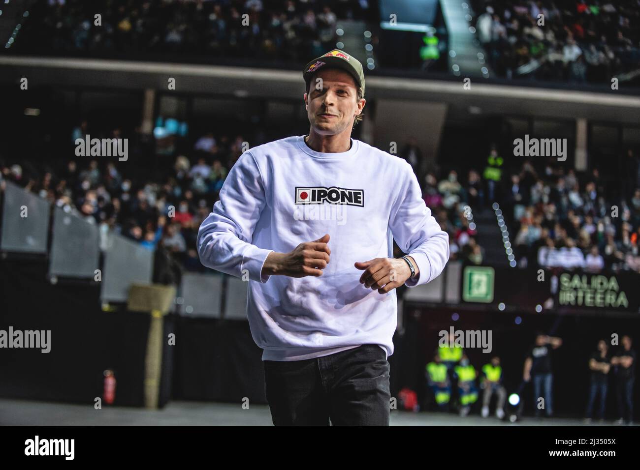 Tom Pages honored at the Pamplona Freestyle (Spain) in 2022 Stock Photo ...