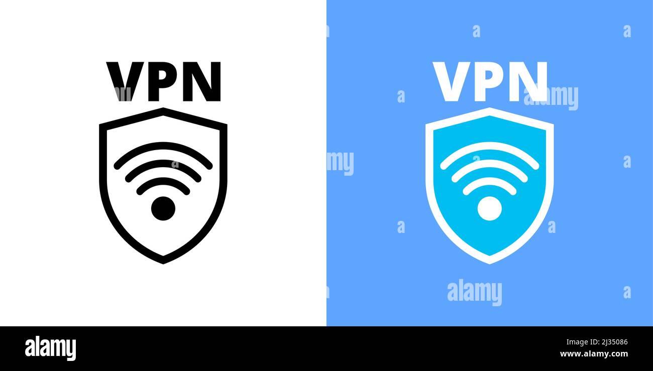Hotspot vpn logo Stock Vector Images - Alamy