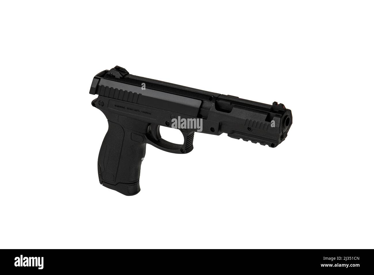 Air gun. Modern pneumatic weapon for air soft, sports and entertainment ...