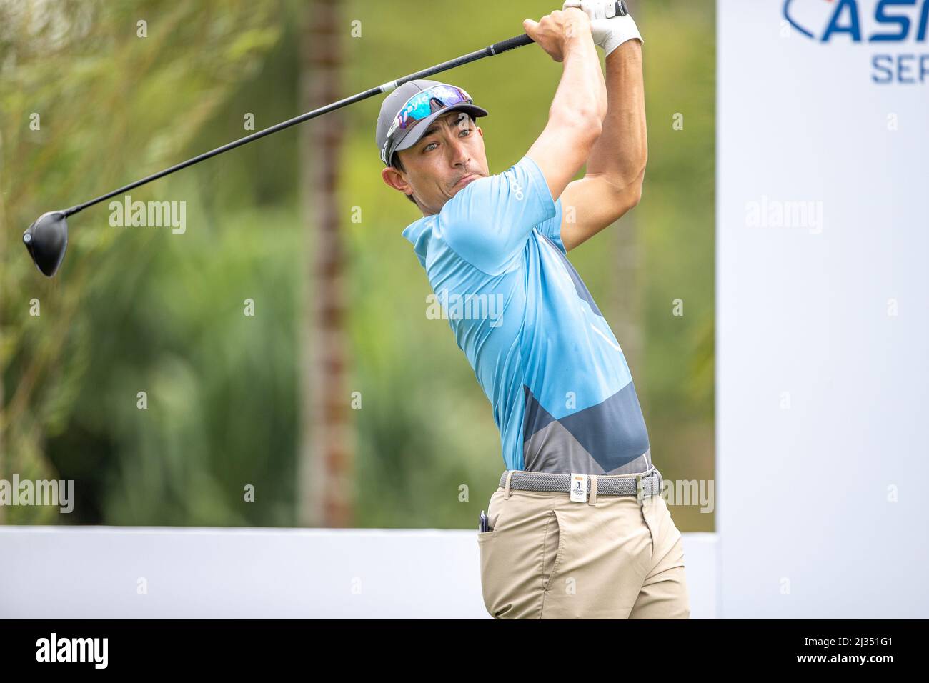 Pattaya Thailand - April 5: Danny Masrin from Indonesia during practice ...