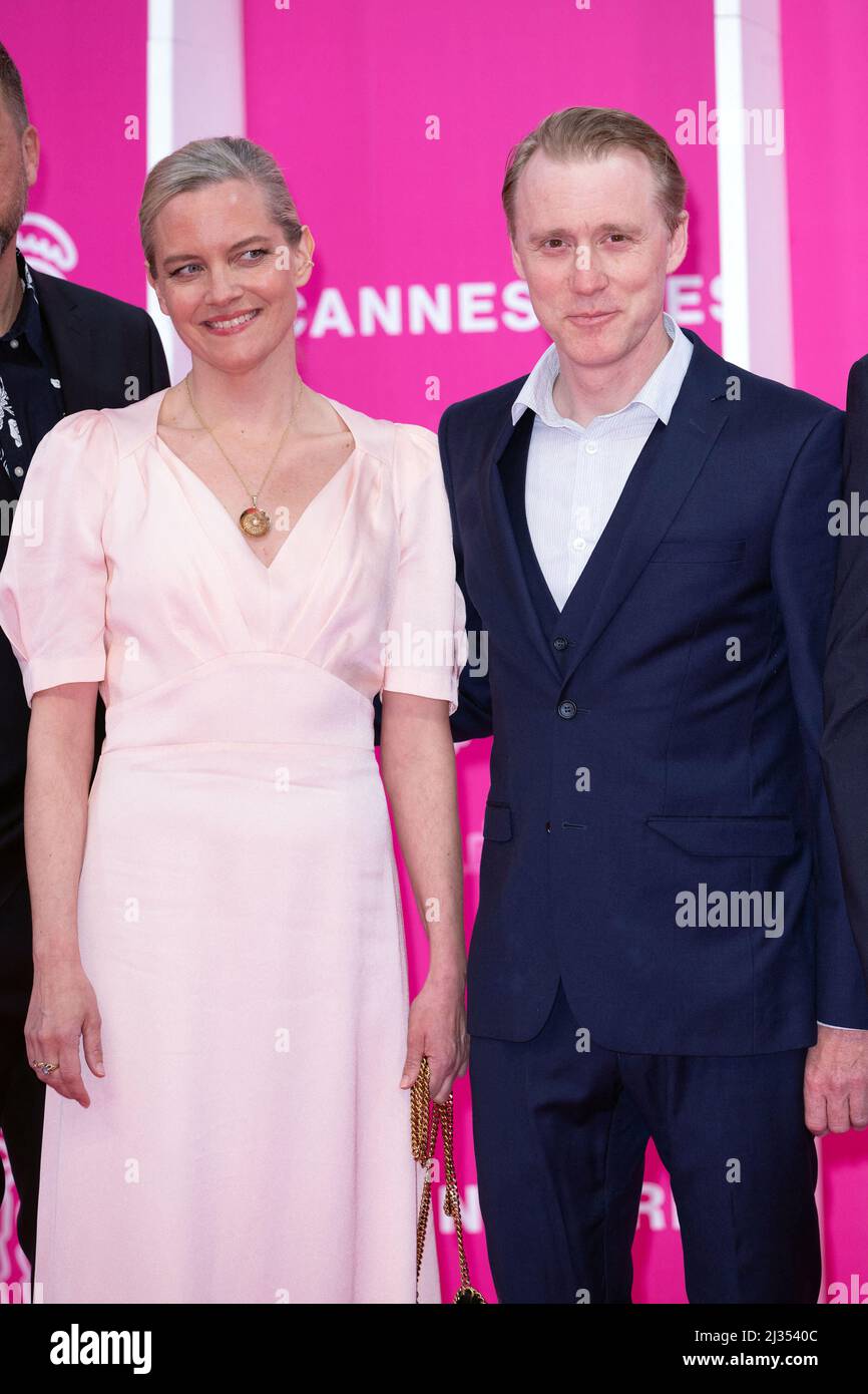 Ellen Odegard and Thorbjrn Harr ttend the pink carpet during the 5th ...
