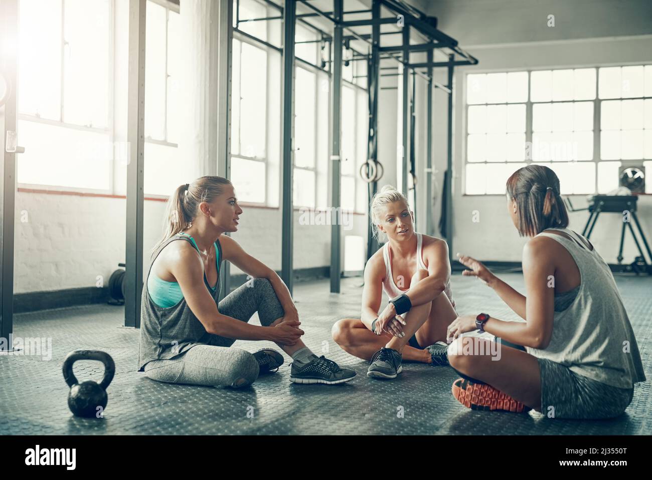 Gym buddies hi-res stock photography and images - Alamy