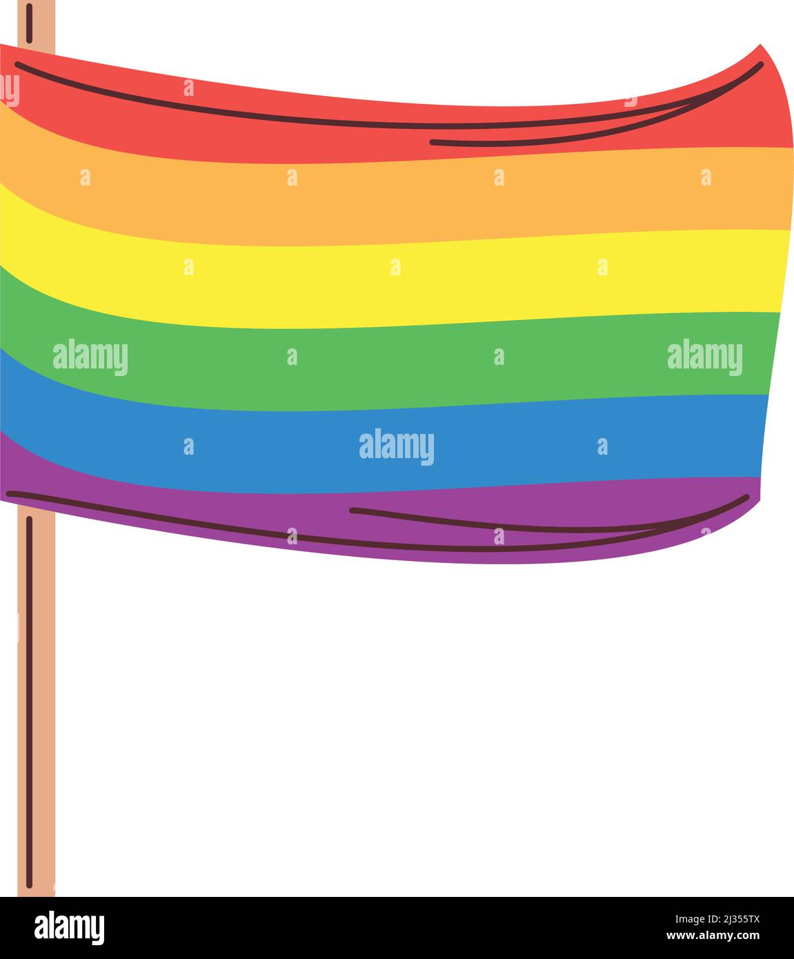 pride lgbtq flag Stock Vector Image & Art - Alamy