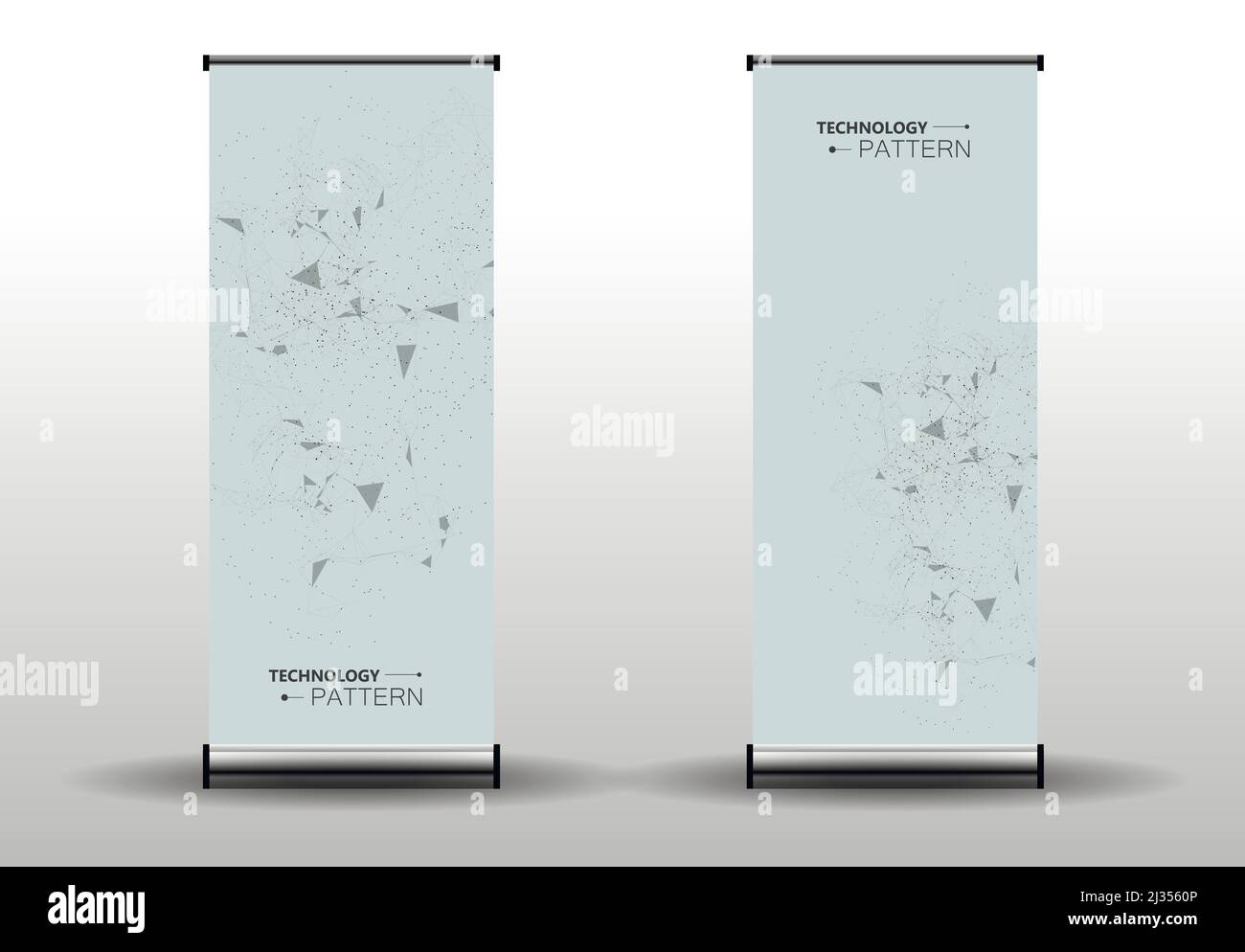 Science, technology and medicine templates roll up Stock Vector Image ...