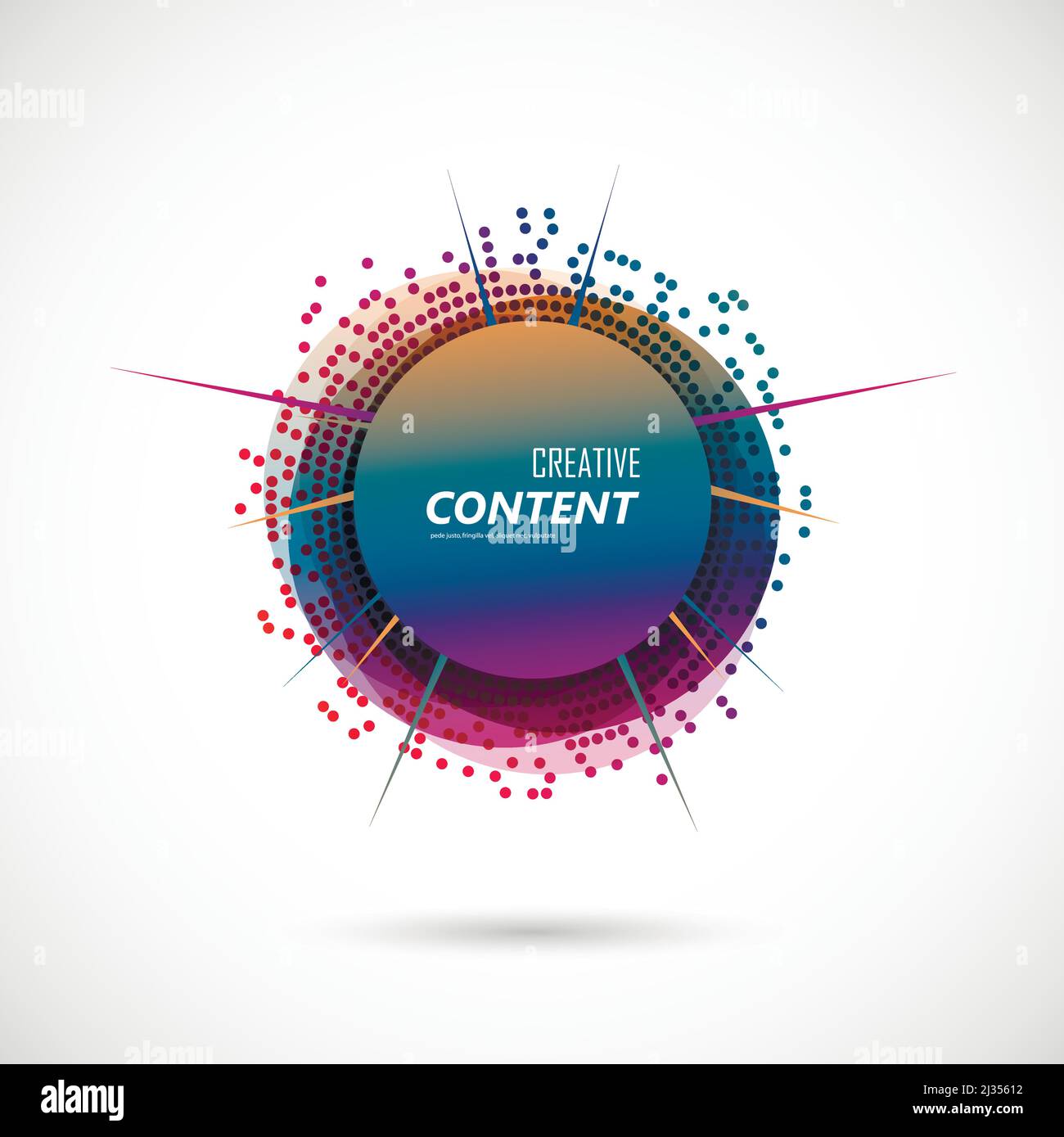 Circles design hi-res stock photography and images - Alamy