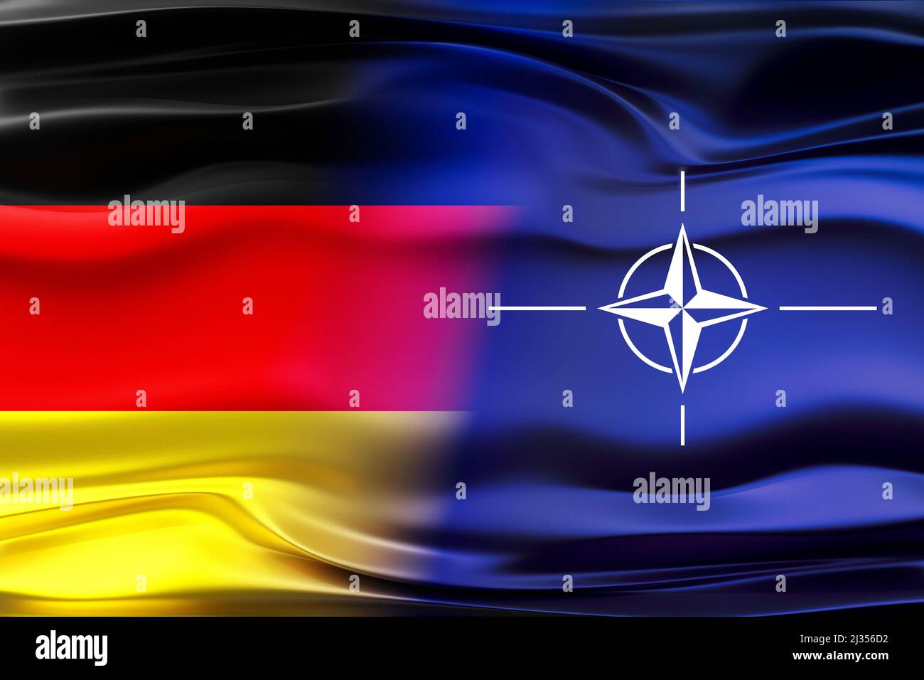 Nato germany flag hi-res stock photography and images - Alamy