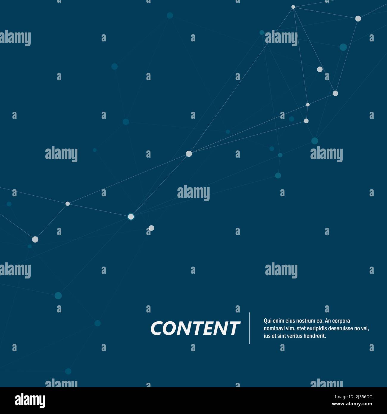 Vector digital technology concept with polygonal shapes Stock Vector ...