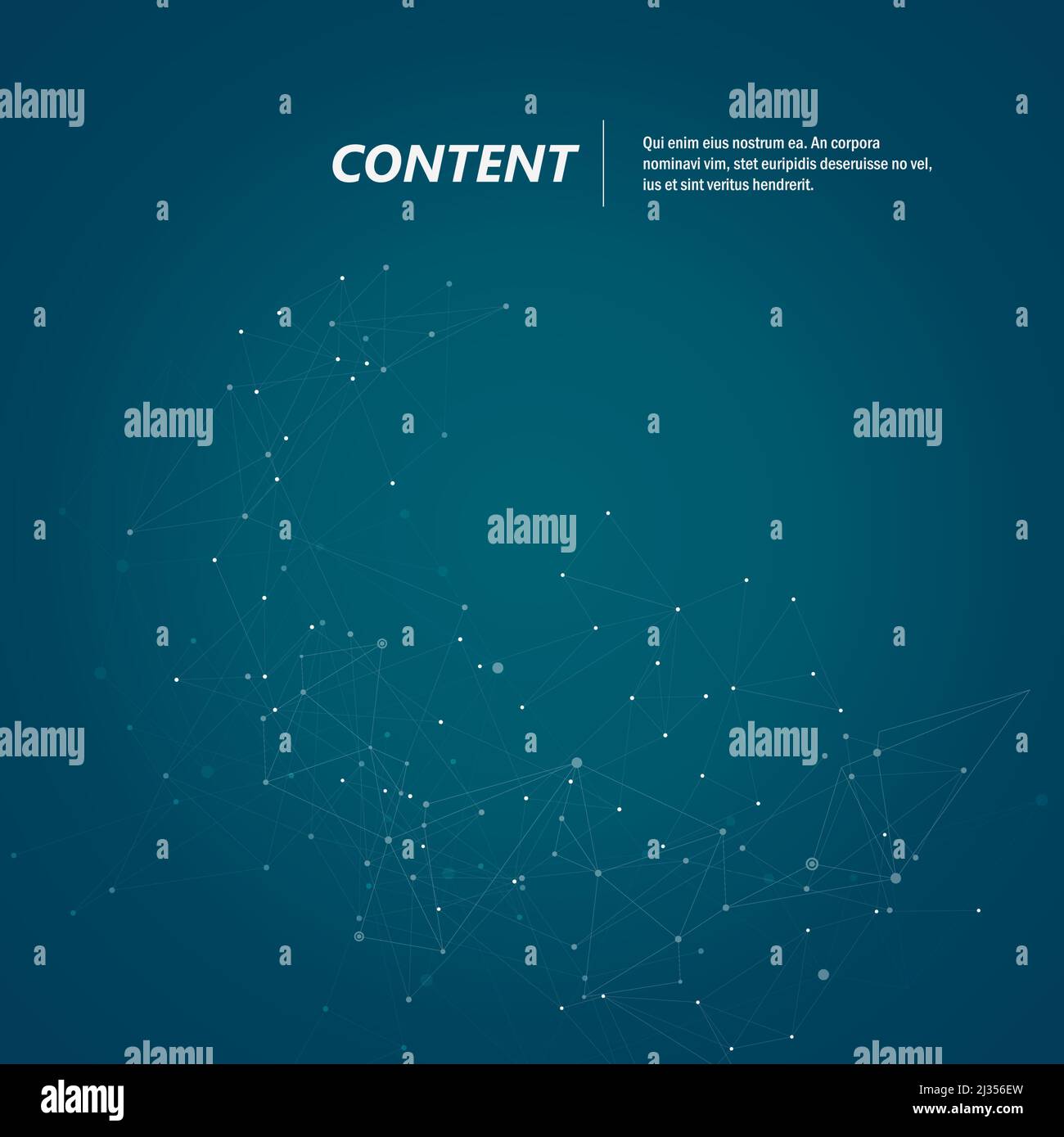 Polygonal background and technology connection design Stock Vector ...