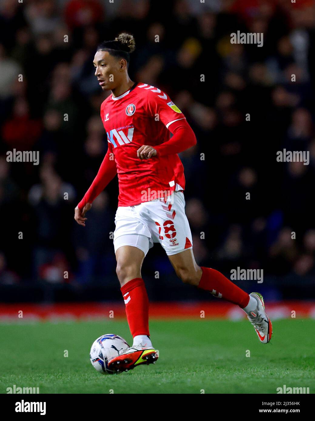 Charlton Athletic's Sean Clare during the Sky Bet League One match at ...