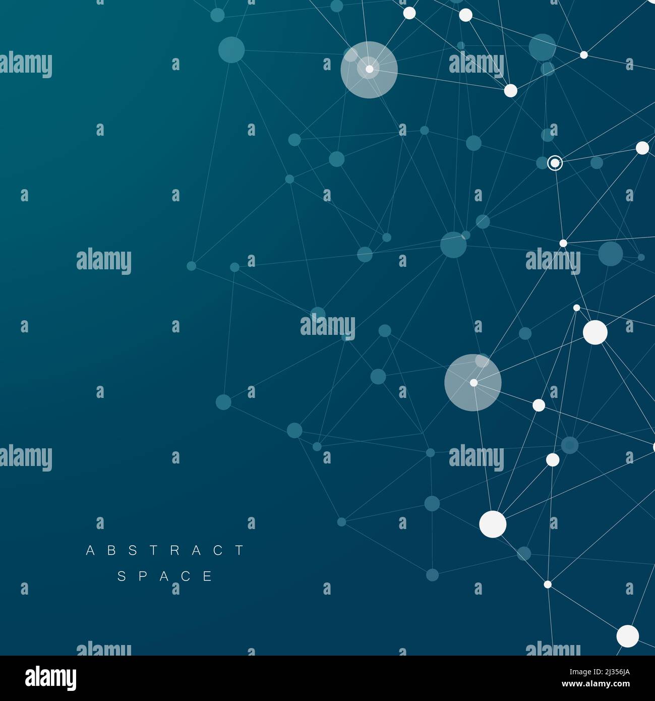 Abstract molecular background for medical research Stock Vector Image ...