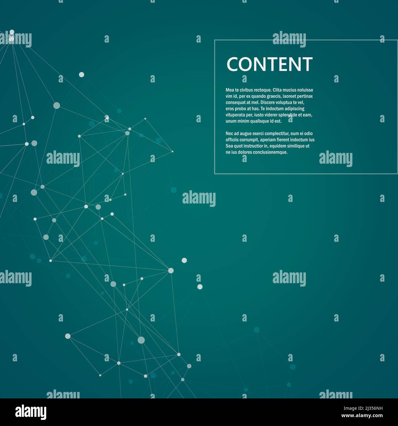 Abstract Molecular Science Connection And Technology Graphic Design