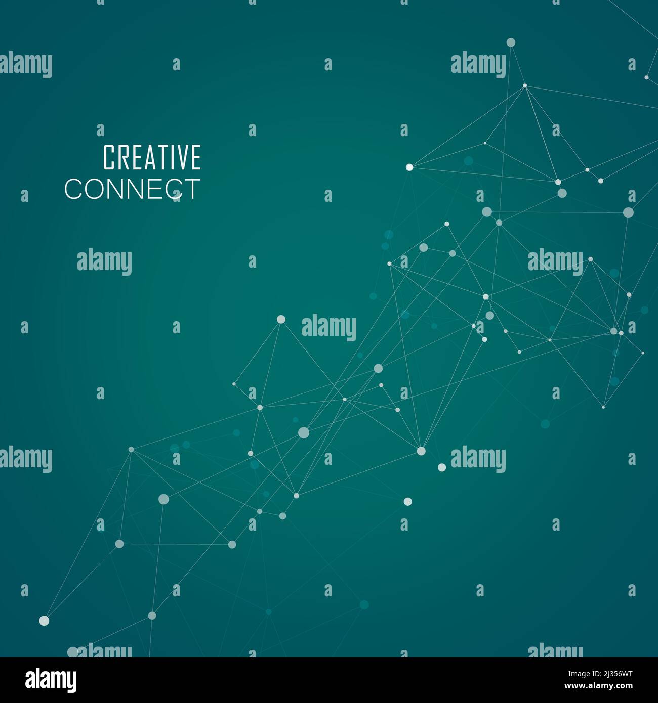 Abstract Molecular Science Connection And Technology Graphic Design