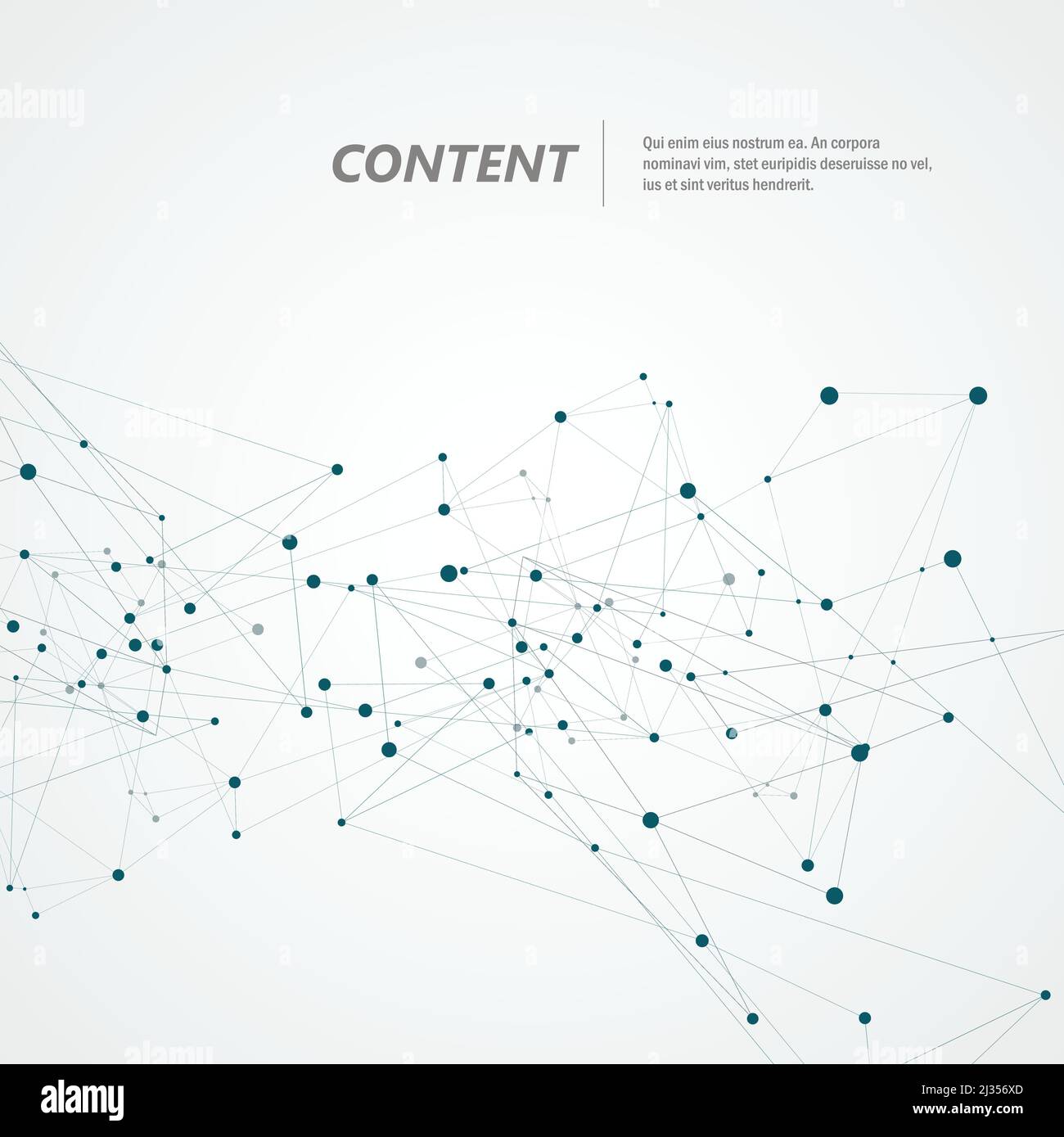 Circle polygonal connecting dots lines hi-res stock photography and ...