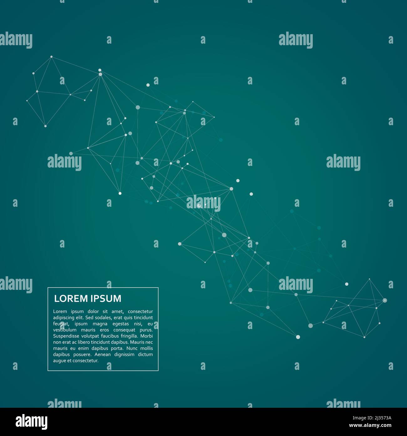 Abstract Molecular Science Connection And Technology Graphic Design