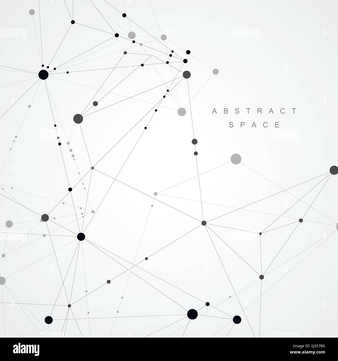 Vector background with abstract molecular background for medical ...