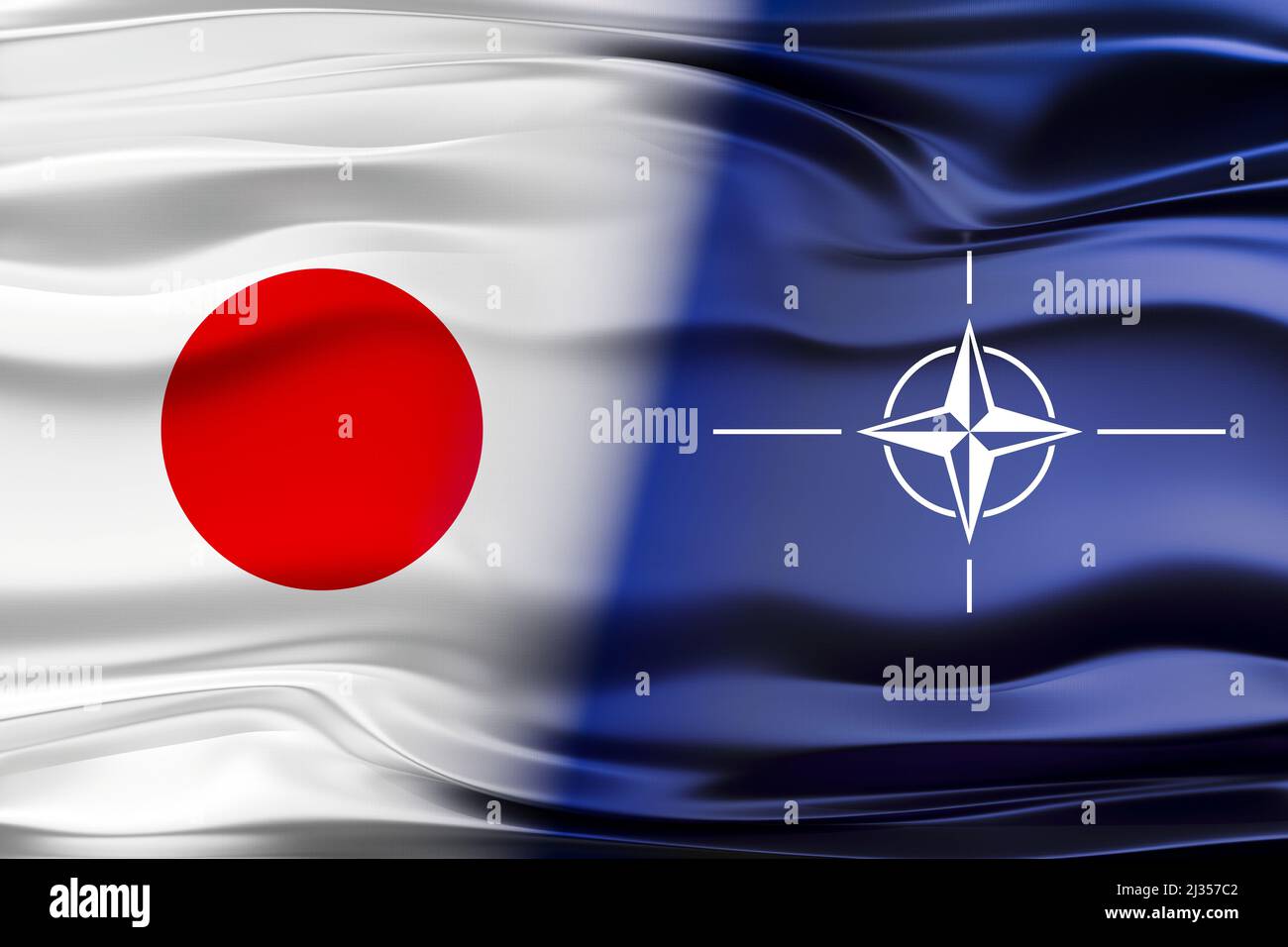 Nato japan flag hi-res stock photography and images - Alamy