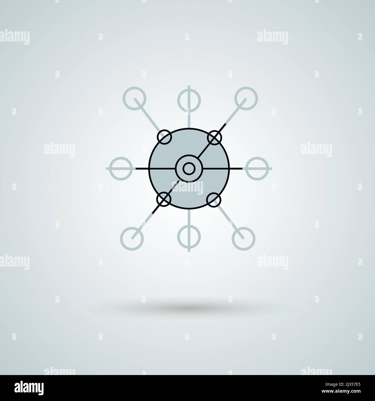 Chemical reaction vector concept Stock Vector Images - Alamy