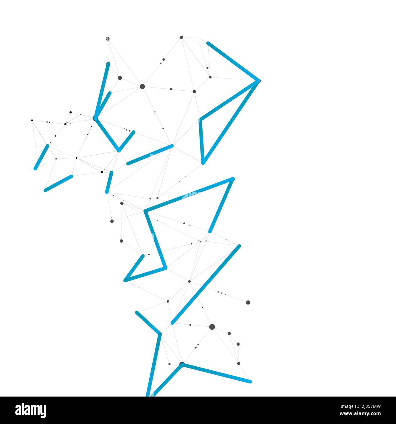 Color connect lines and molecules background Stock Vector Image & Art ...