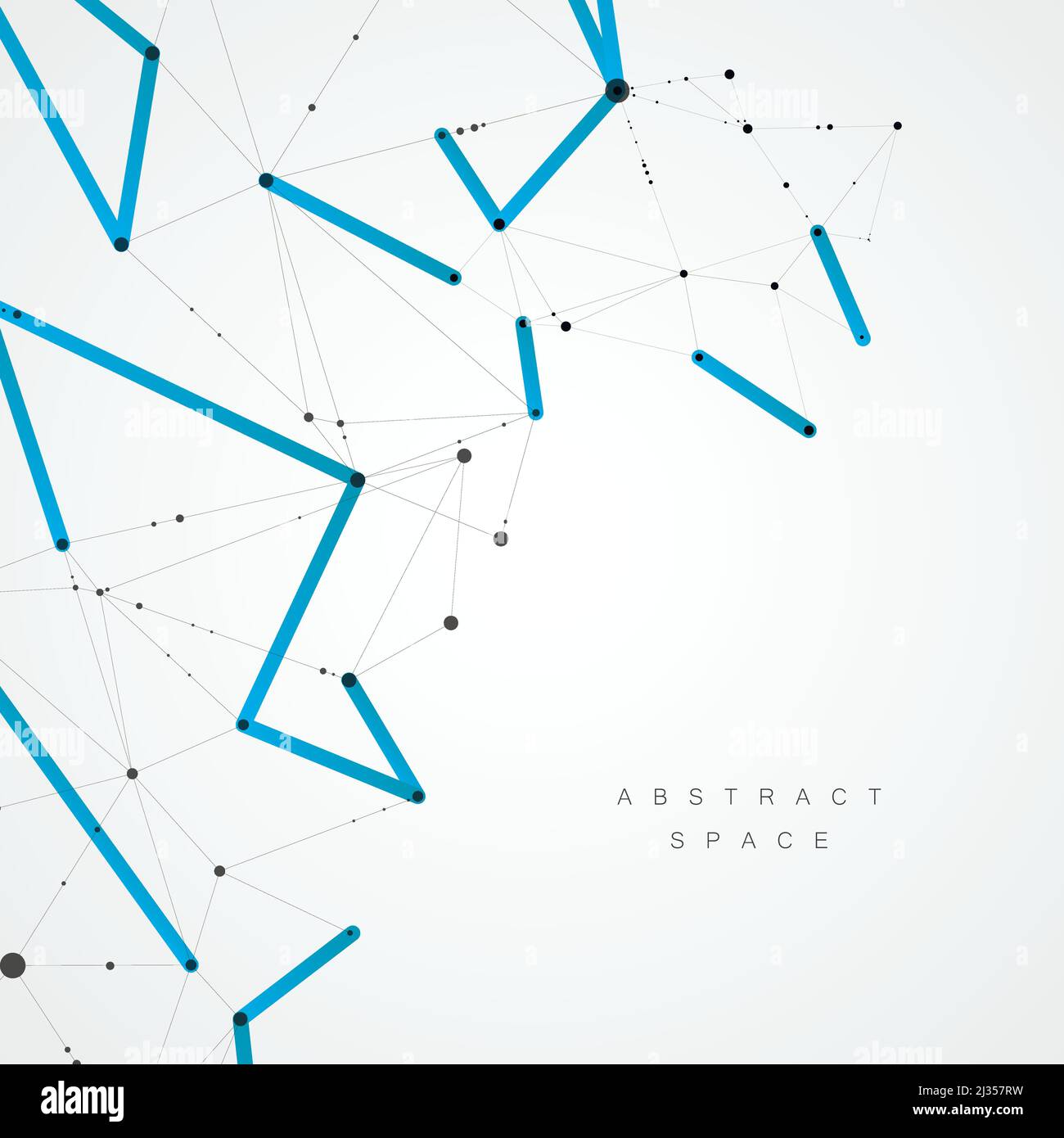 Color connect lines and molecules background Stock Vector Image & Art ...