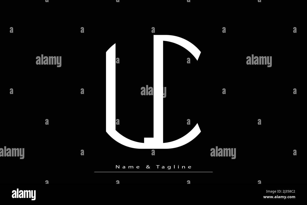 Alphabet letters Initials Monogram logo LC , CL Stock Vector Image ...
