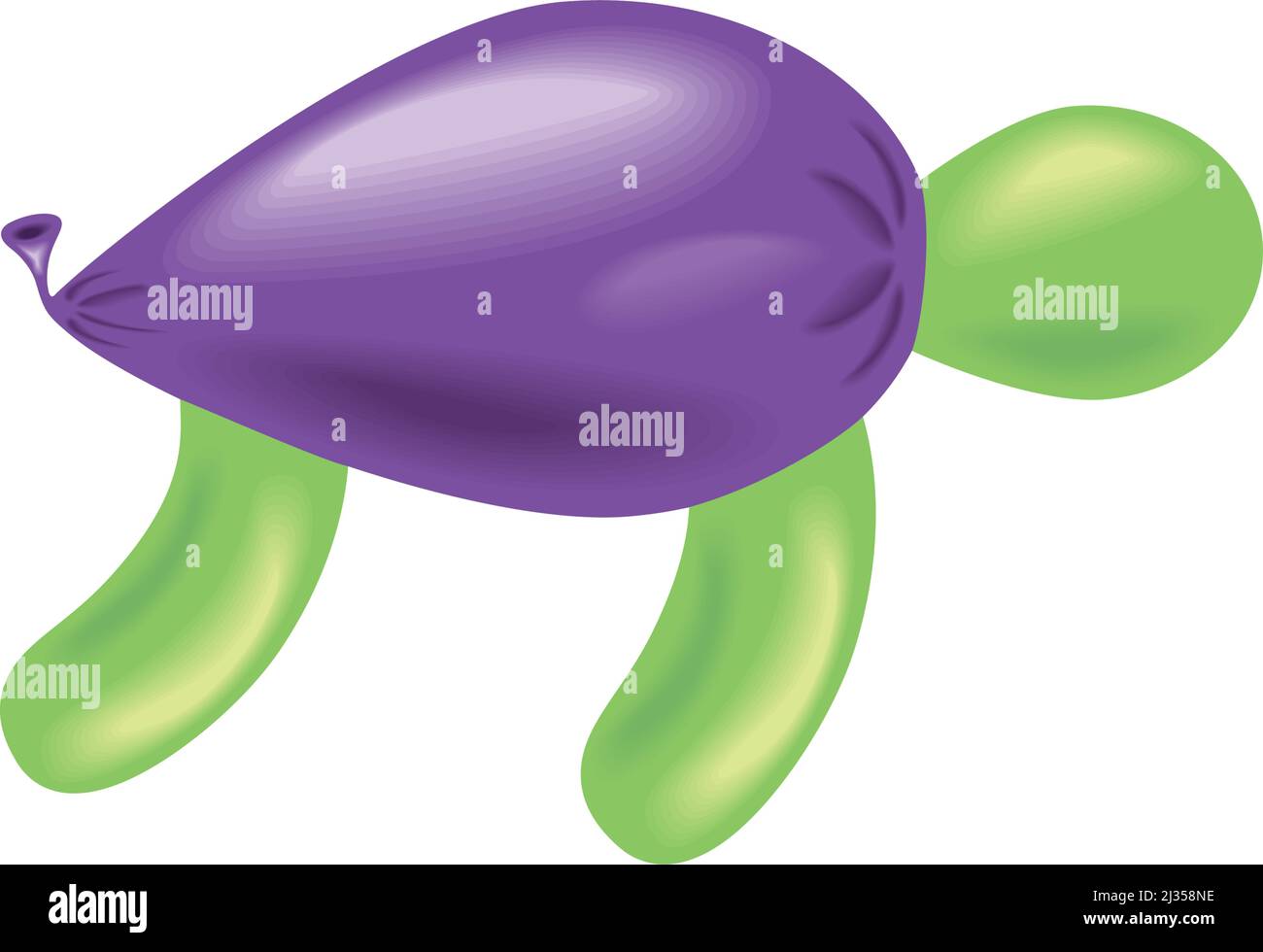 Happy cute turtle play Stock Vector Images - Alamy