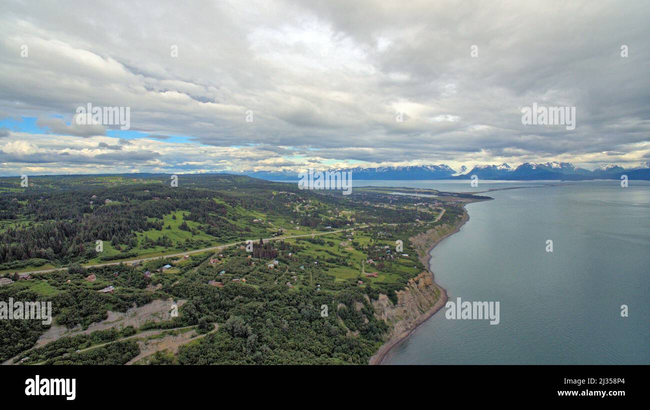 Aerial shot ocean sea fluffy hi-res stock photography and images - Alamy
