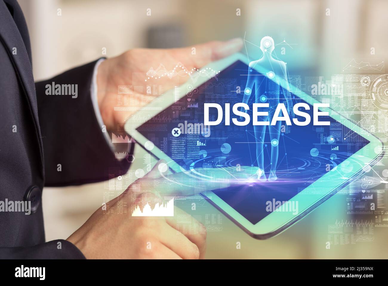 Electronic medical record, tech concept Stock Photo - Alamy