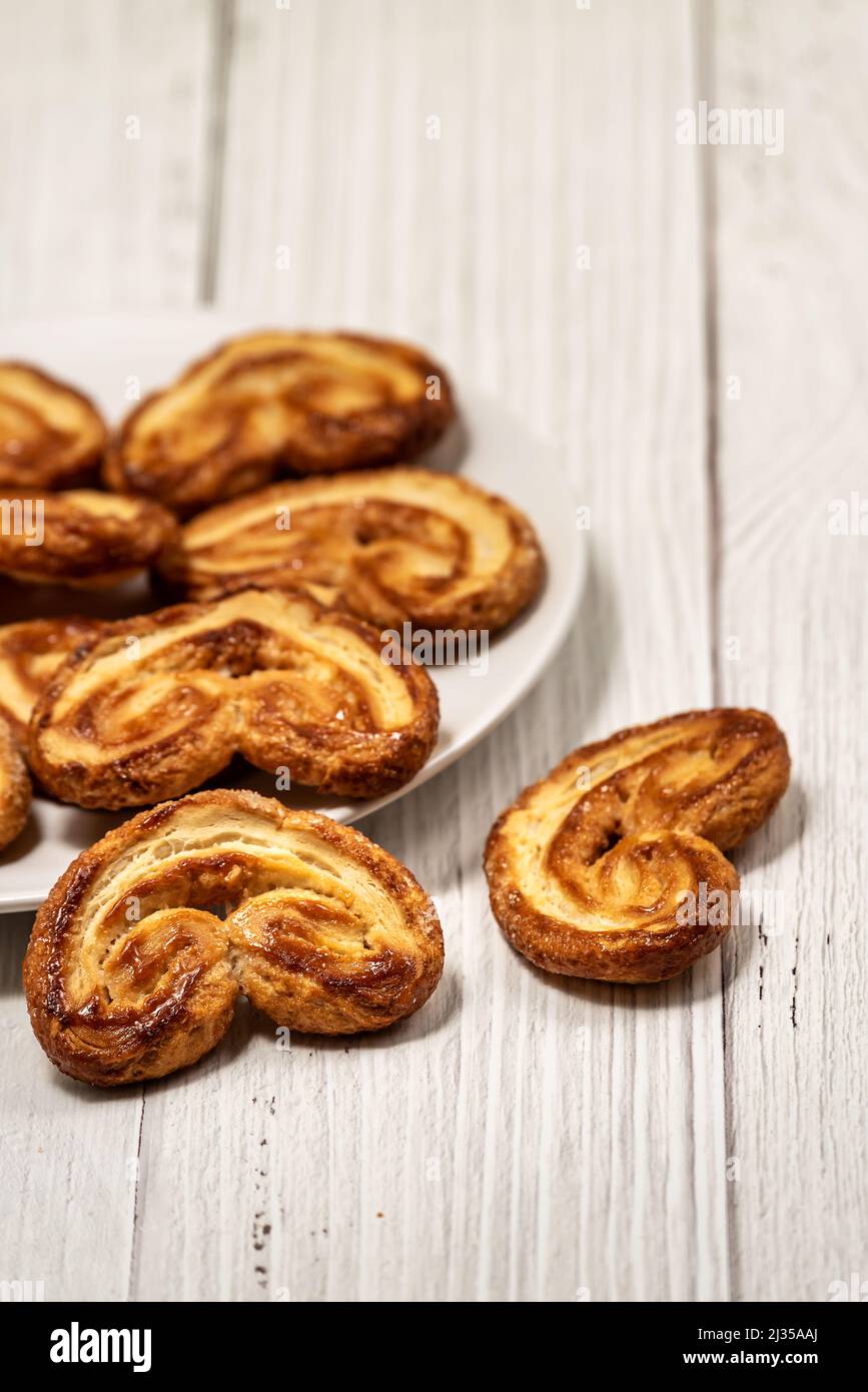 Palmiers biscuits hi-res stock photography and images - Alamy