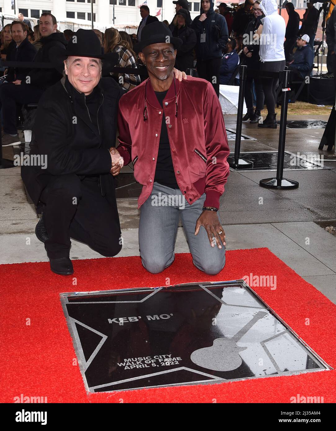 Nashville, TN. April 5, 2022, Clint Black and Keb' Mo' at the Music ...
