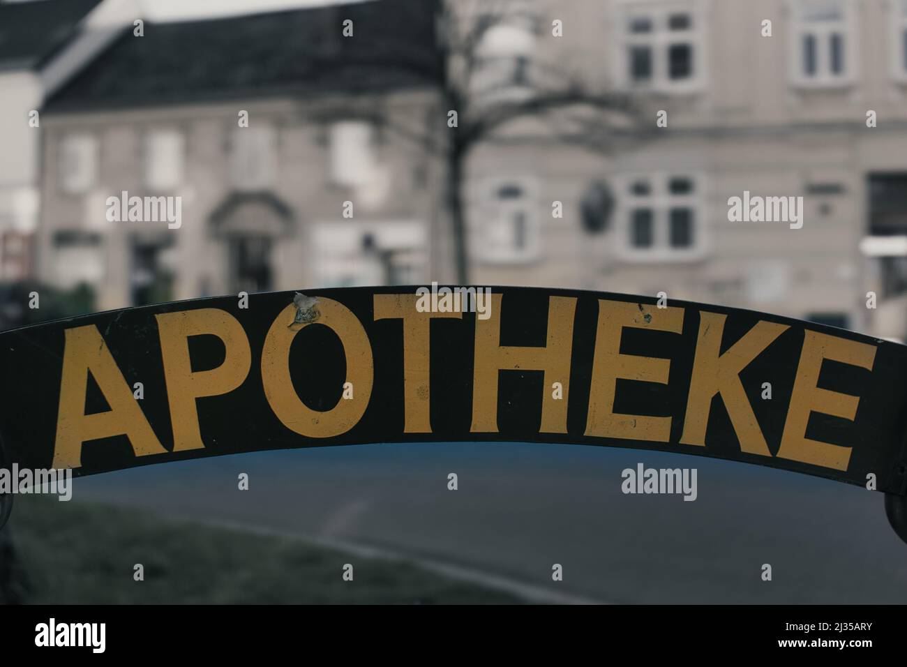 German pharmacy signage hi-res stock photography and images - Alamy