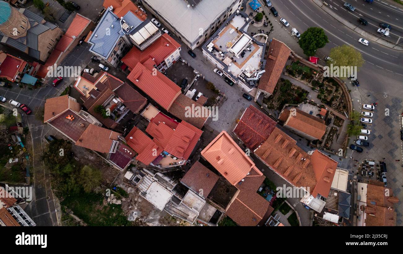 Aerial view of Meidani in tbilisi, georgia. High quality photo Stock ...