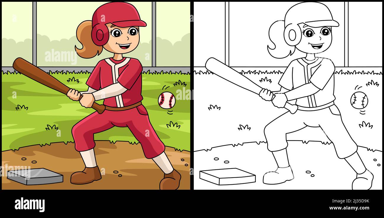 Kids playing baseball game hi-res stock photography and images - Alamy