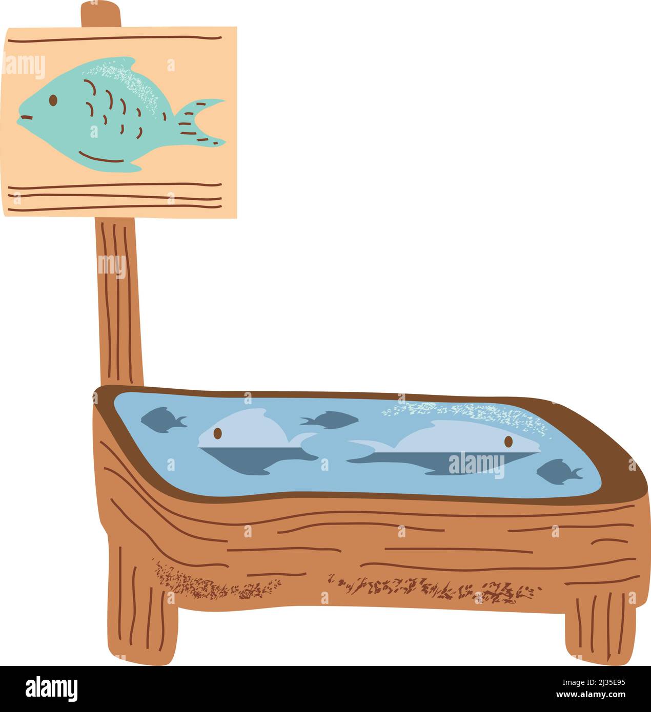 Market stall fresh fish Cut Out Stock Images & Pictures - Alamy