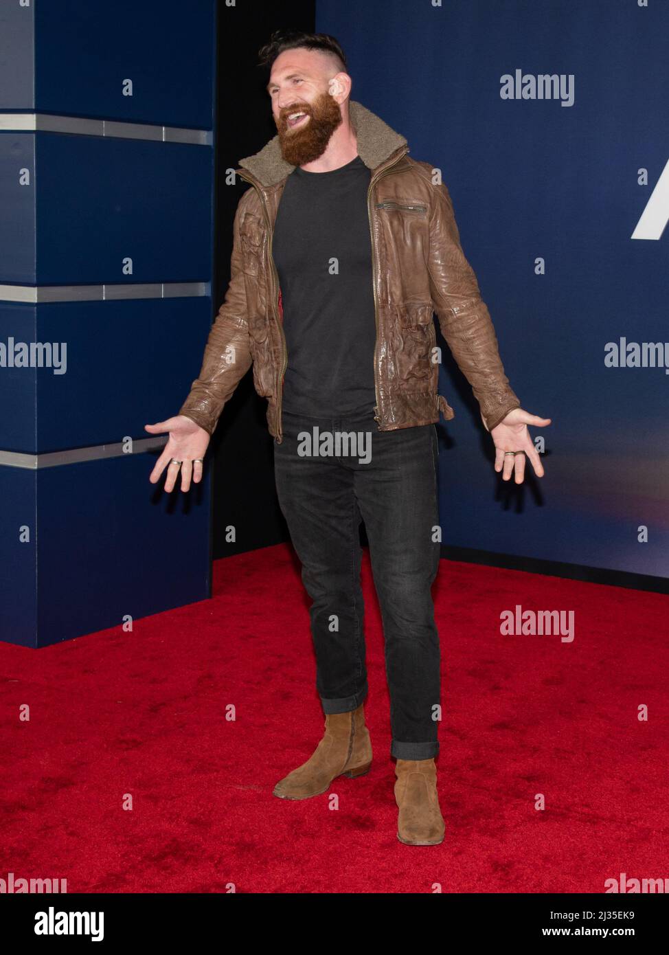 April 4, 2022, Los Angeles, California, USA: Devan Long attends the Los ...
