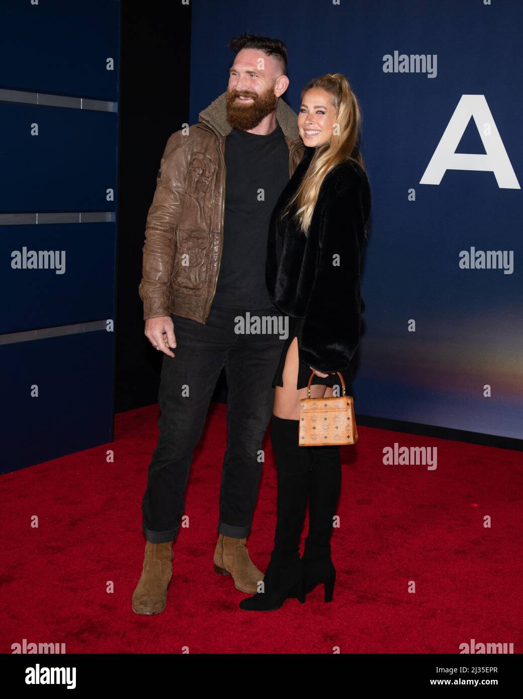 April 4, 2022, Los Angeles, California, USA: Devan Long and Jesse ...