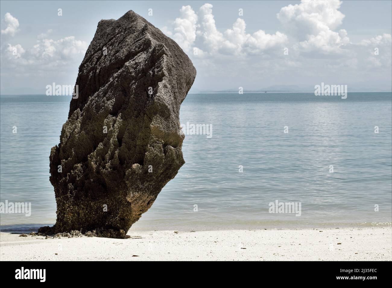'Stand-alone' rock is one of the attractions in Langkawi Kedah Stock ...