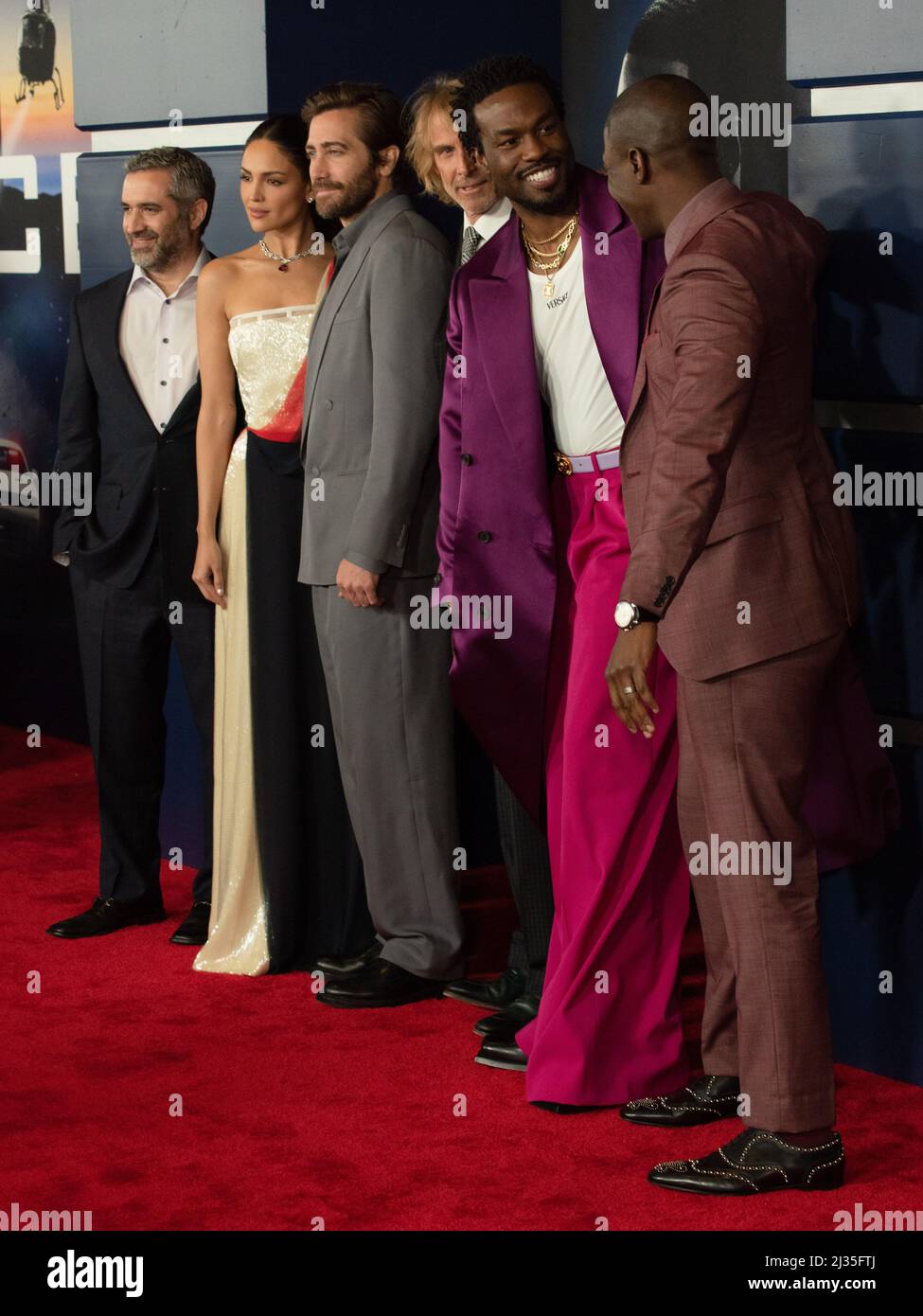 April 4, 2022, Los Angeles, California, USA: Eiza Gonzalez, Jake ...