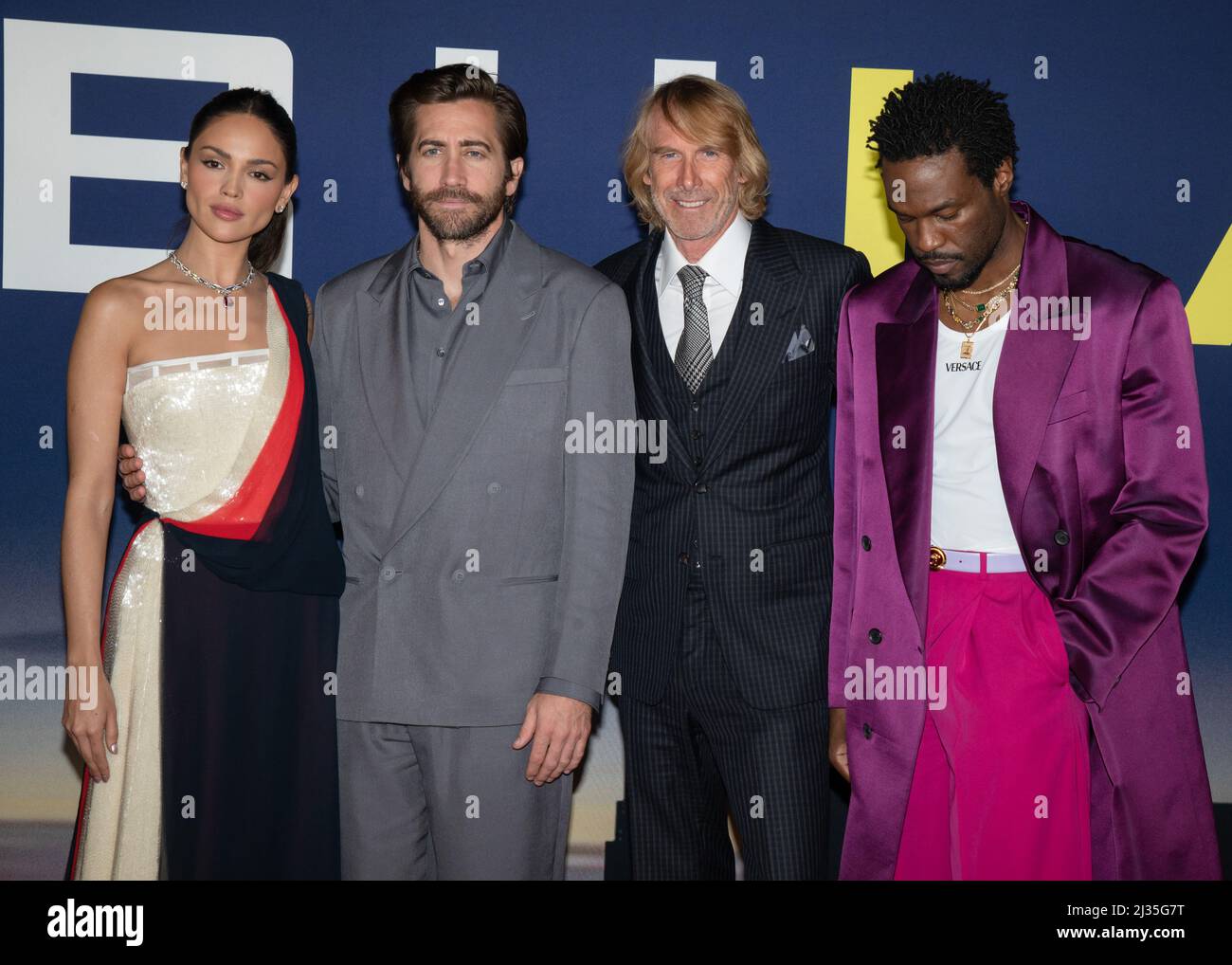 Los Angeles, California, 04 April 2022 - - Eiza Gonzalez, Jake ...