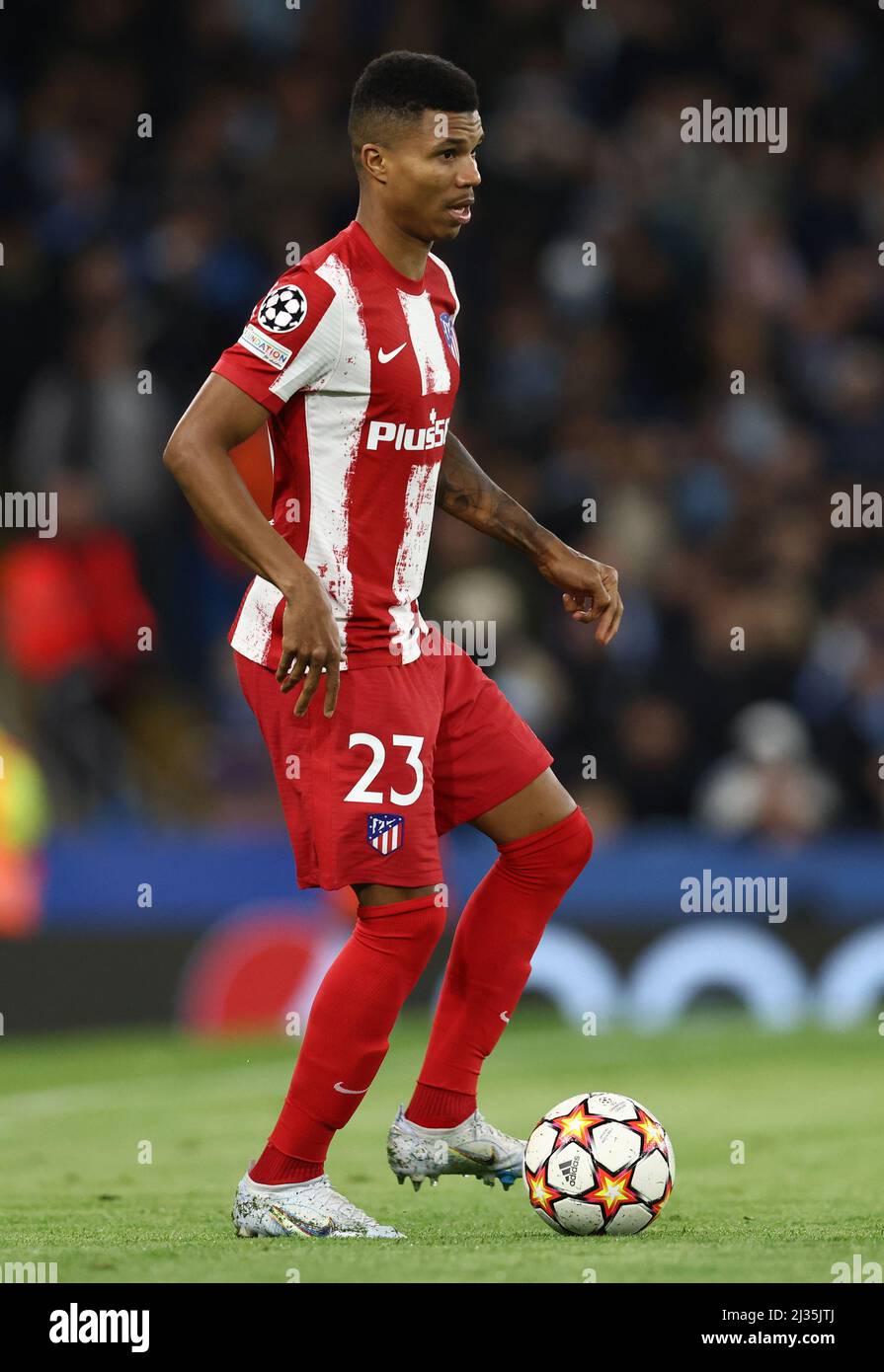 Manchester, England, 5th April 2022. Reinildo Mandava of Athletico ...