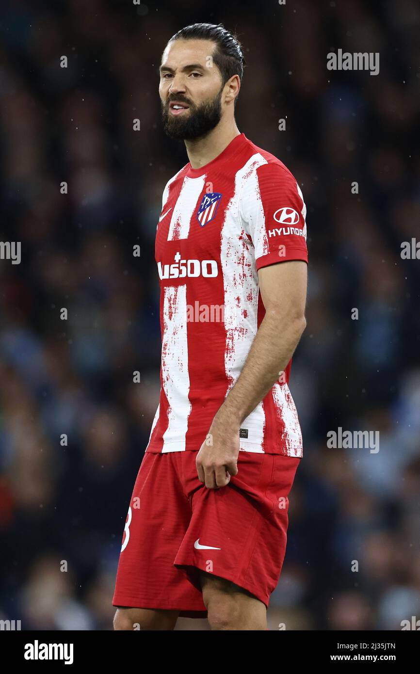 Manchester, England, 5th April 2022. Felipe of Athletico Madrid during ...
