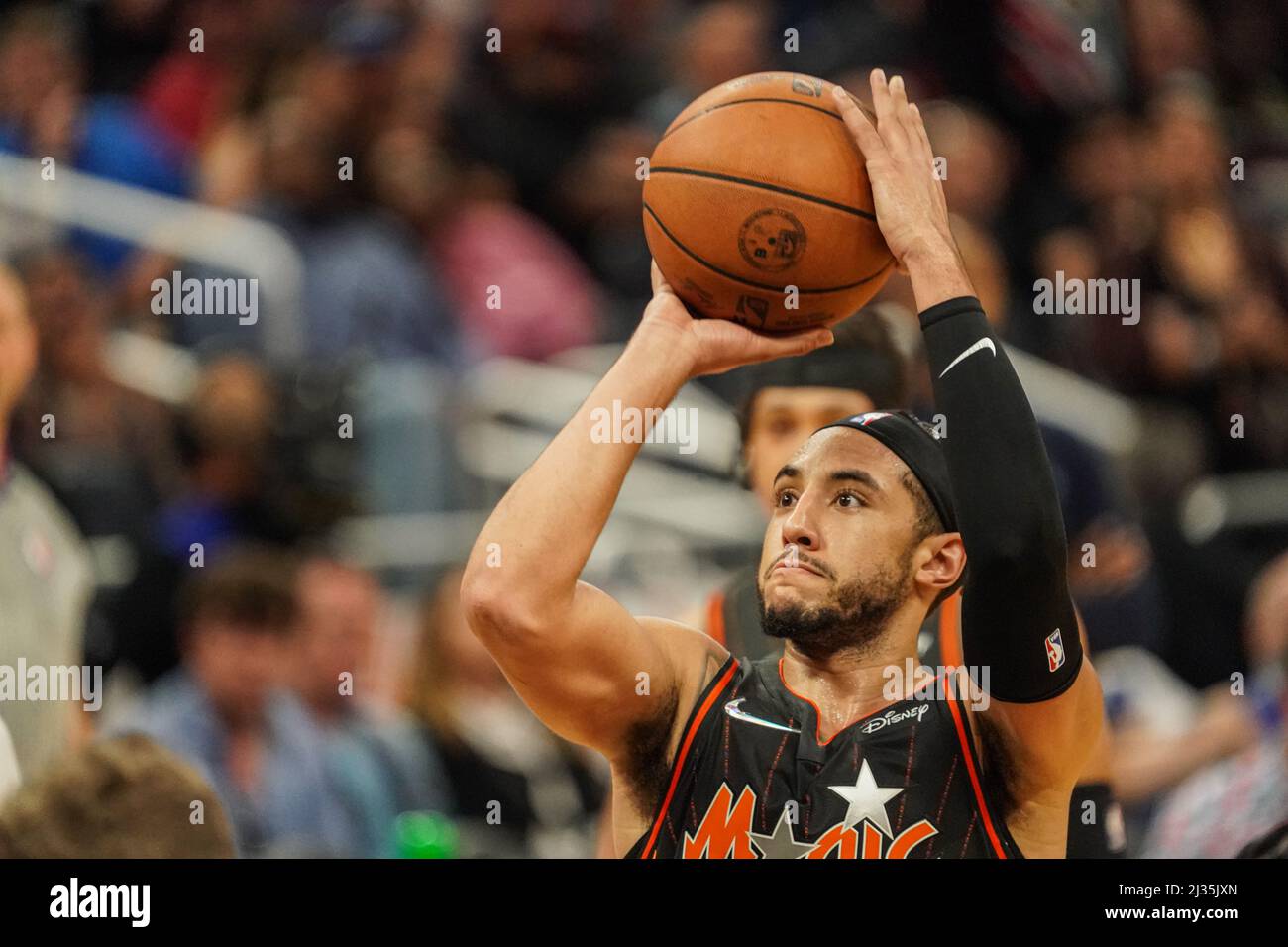 Orlando, Florida, USA, April 5, 2022, Orlando Magic Guard Devin Cannady ...