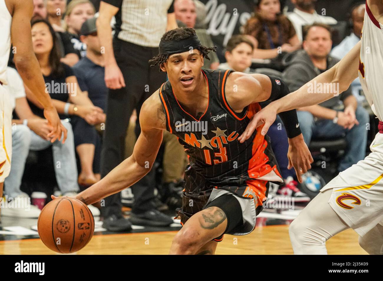 Orlando, Florida, USA, April 5, 2022, Orlando Magic Point Guard R.J ...