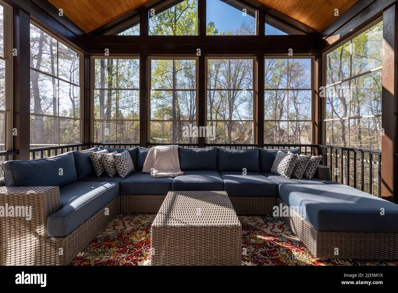 Sun porch windows hi-res stock photography and images - Alamy