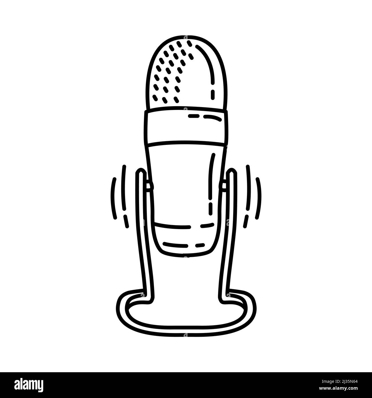 Microphone Wireless Part of Computer Accessories and Hardware Hand ...