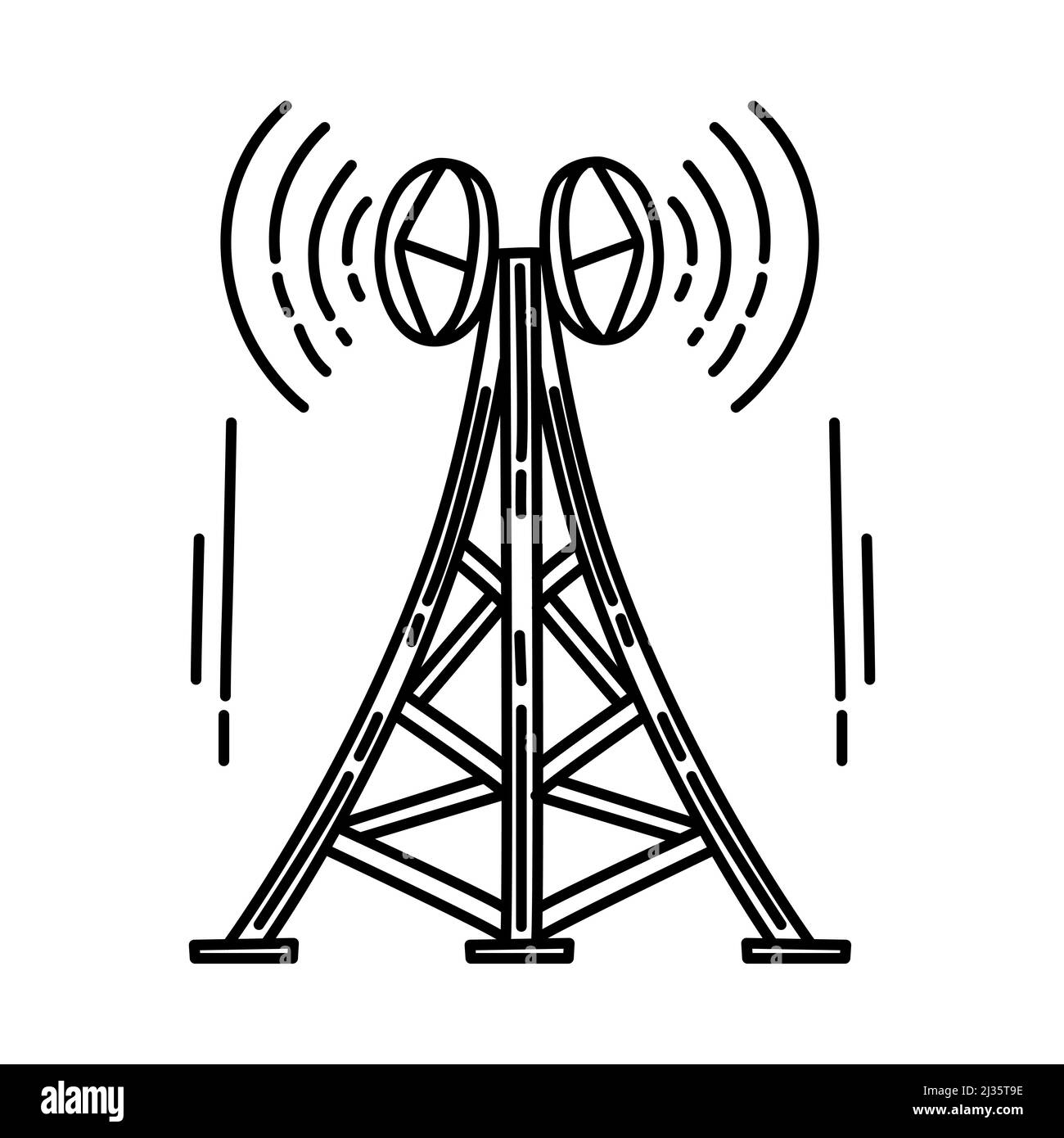 Internet Service Provider Part Of Computer And Operating System Hand Drawn Icon Set Vector Stock 6747